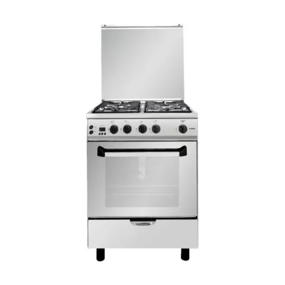 Fresh Cooker 4 Burners 60 Cm Silver 17684. – Rizkalla